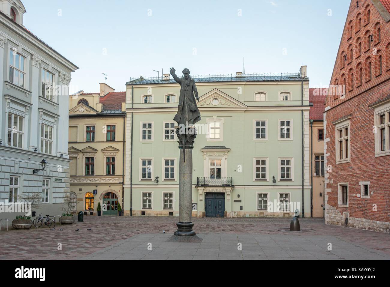 Maria Magdalena square in Polish town Krakow.IMAGE Stock Photo - Alamy