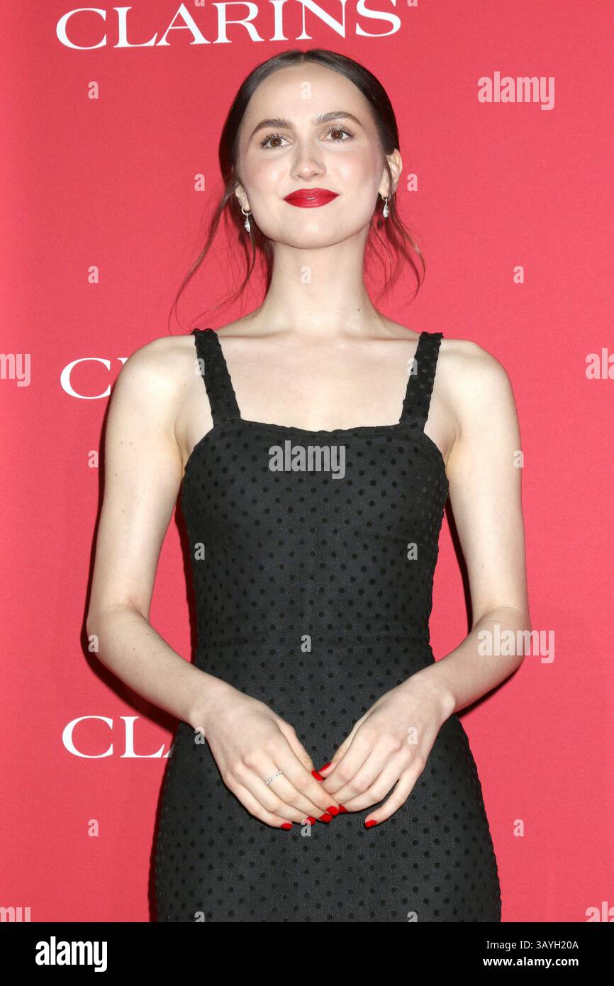 Clarins ICONS Event at the Academy Museum of Motion Pictures on March ...
