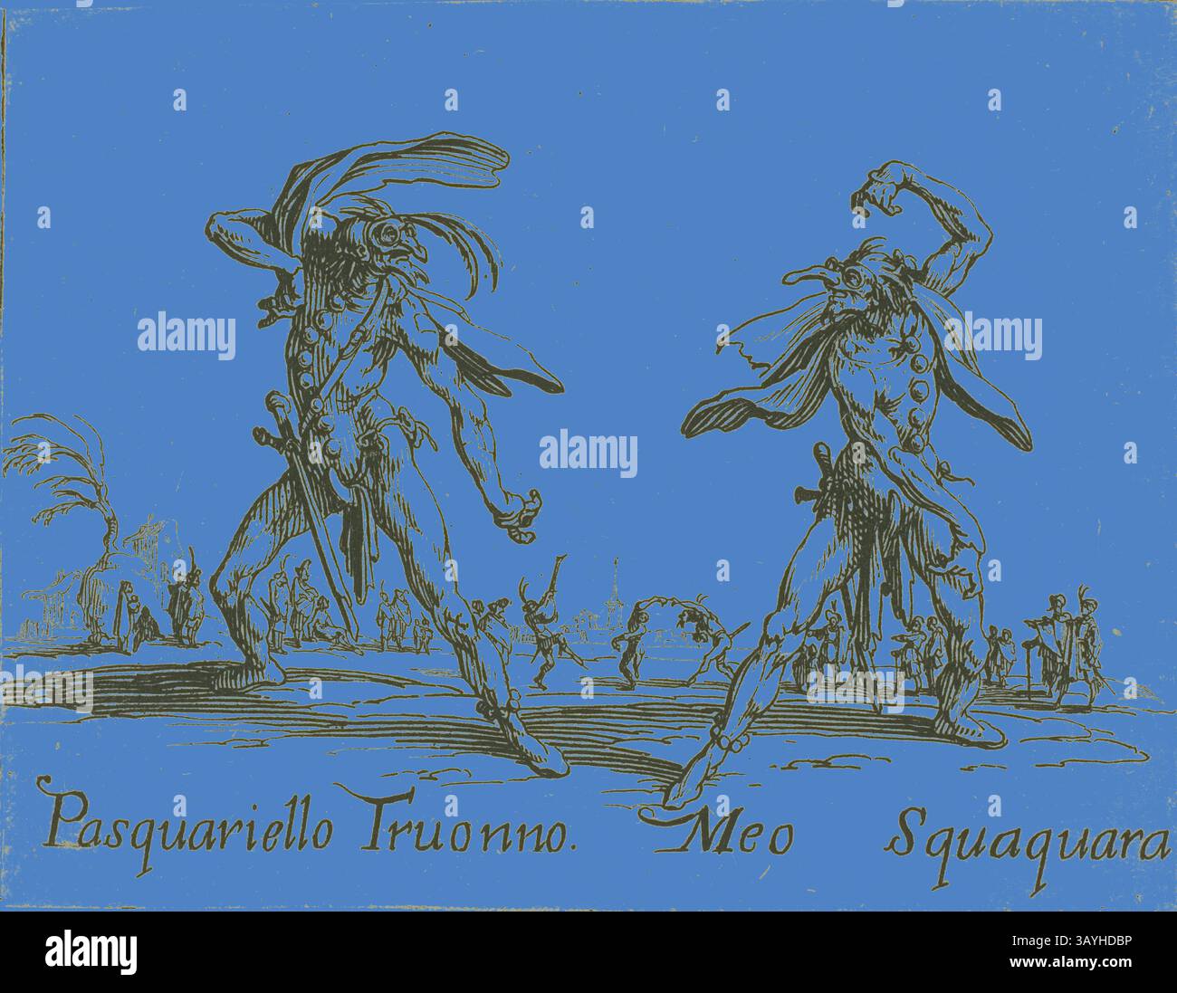 Two expressive figures engage hi-res stock photography and images - Alamy
