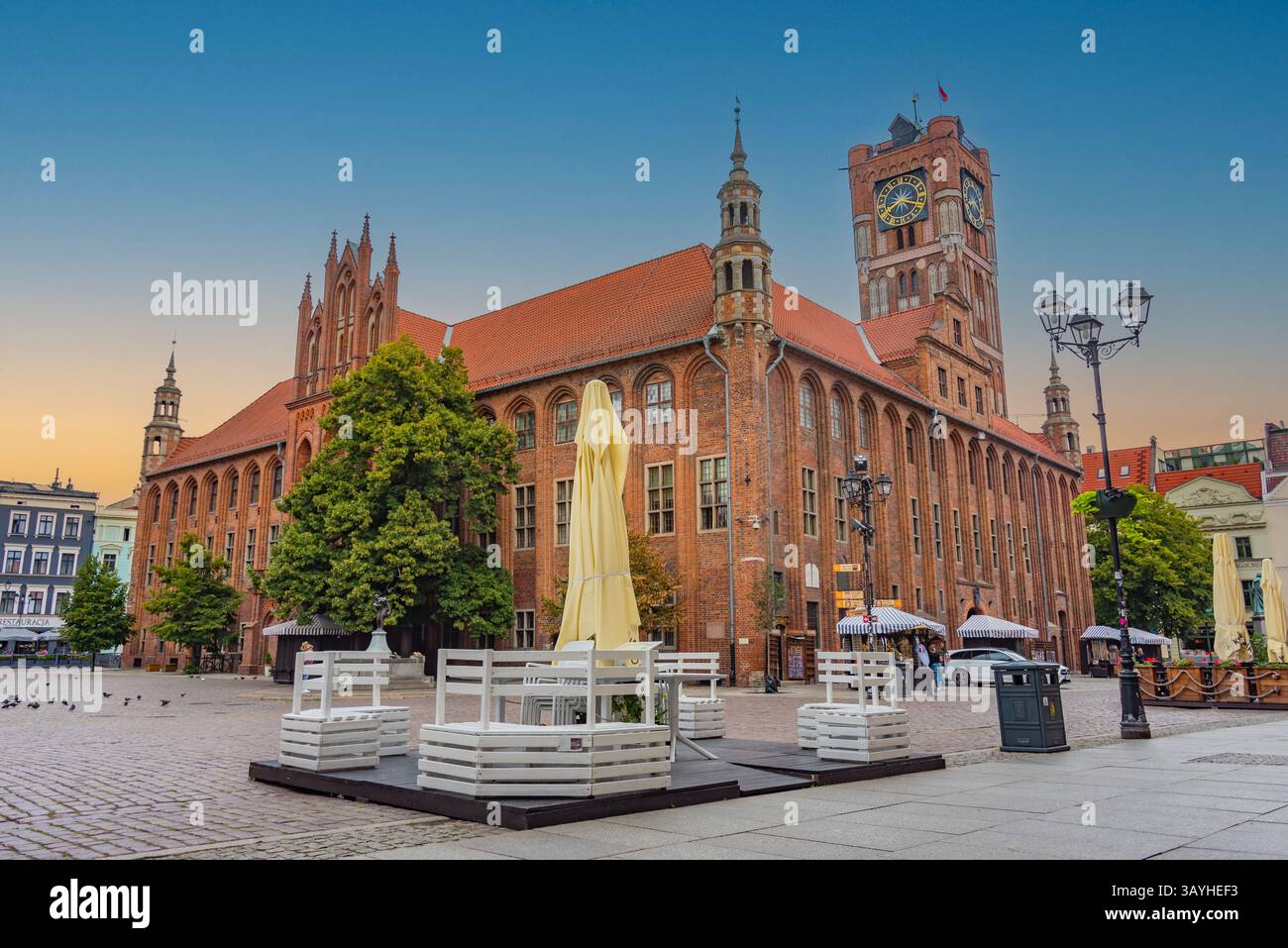 Regional Museum in Torun at the Old Town Hall, Poland.IMAGE Stock Photo ...