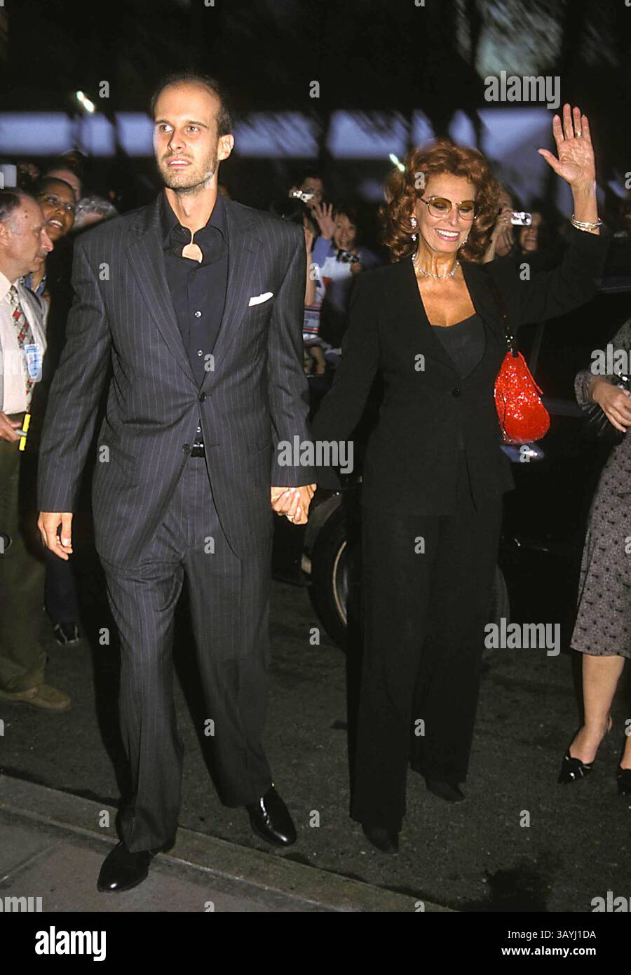 Sept. 16, 2003 - New York, New York, U.S. - K32910PSC.SOPHIA LOREN'S ...
