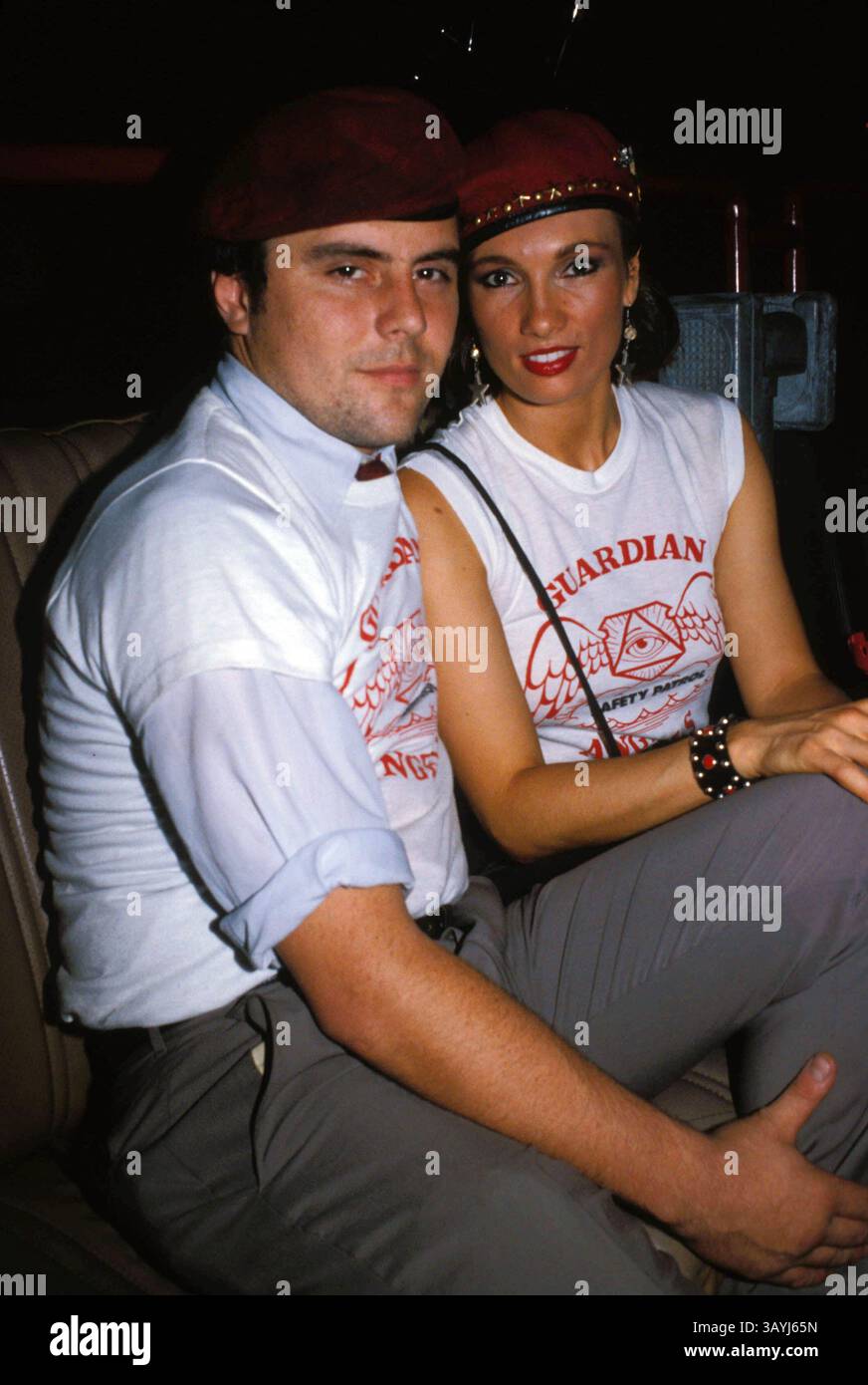 Date and location unknown - CURTIS SLIWA and wife LISA EVERS. (Credit Image: © Paul Schmulbach ...