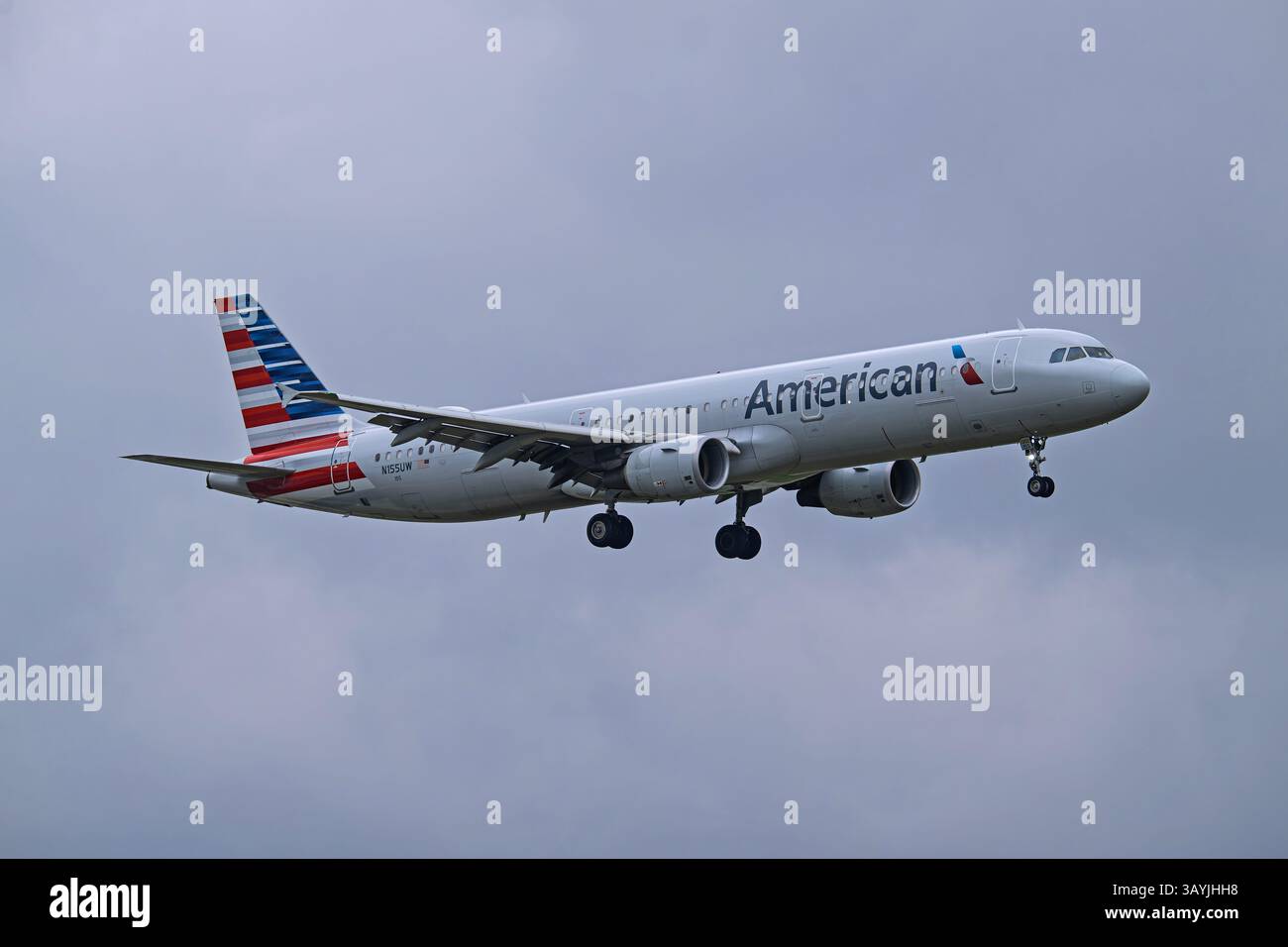 DFW International Airport 4-20-2025 Grapevine TX USA American Airlines ...