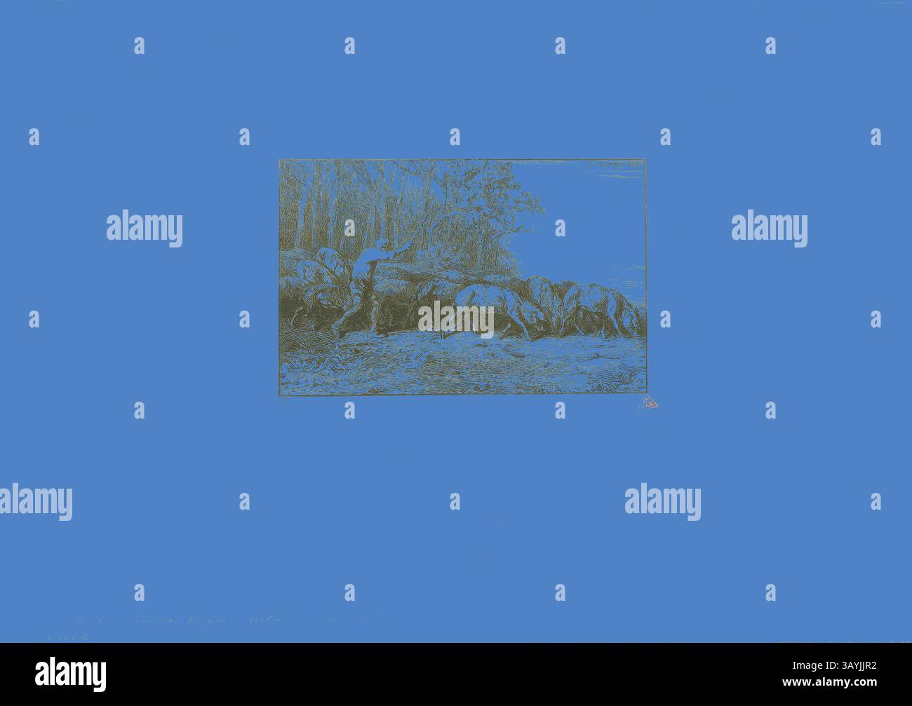 Depicted guiding hi-res stock photography and images - Alamy
