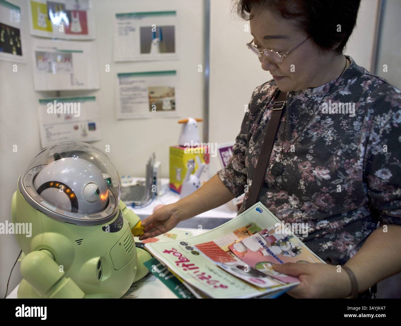 The first robot fair was held in Tokyo-Japan on 11 oct 2008. The main ...