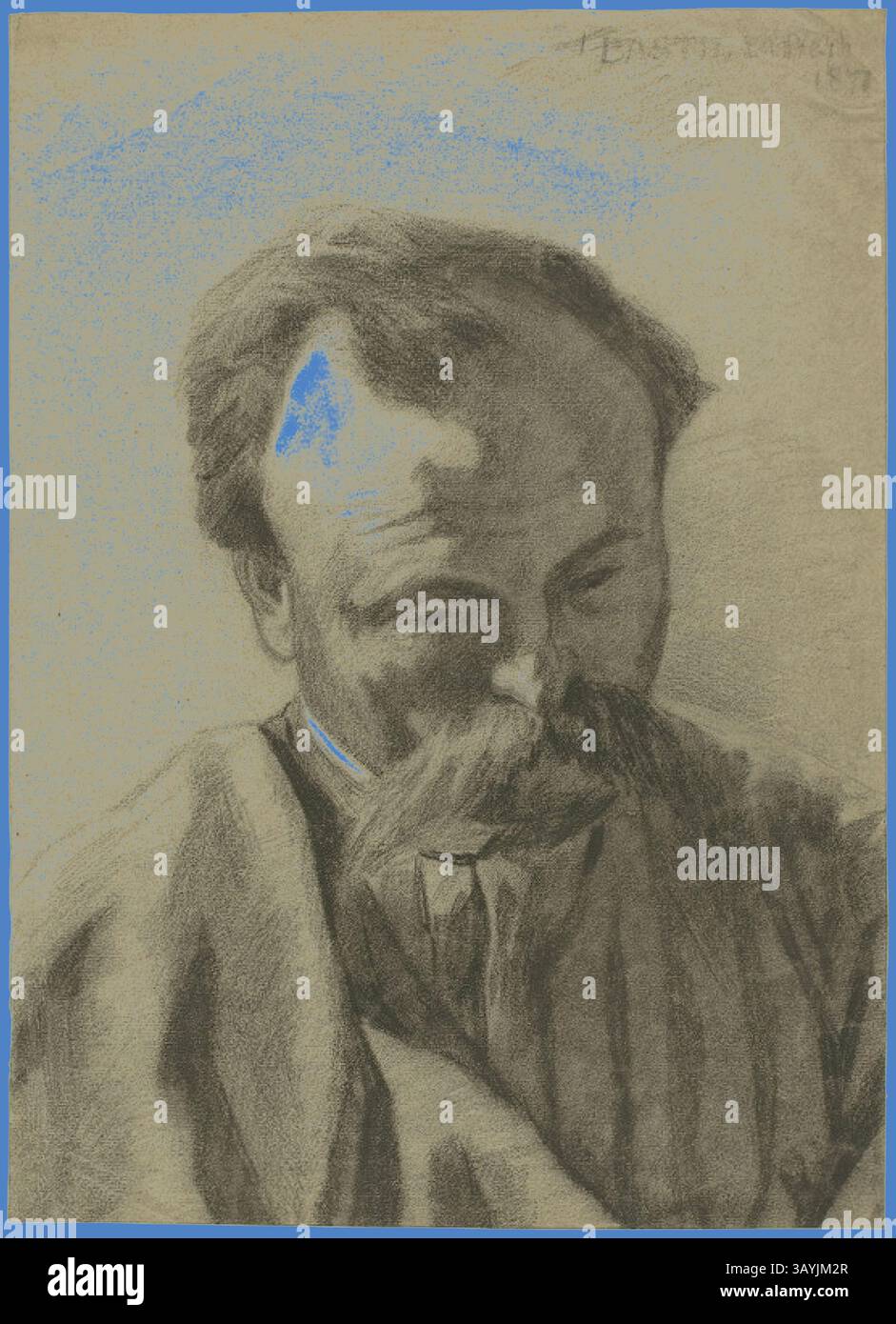 Man furrowed brow covers hi-res stock photography and images - Alamy