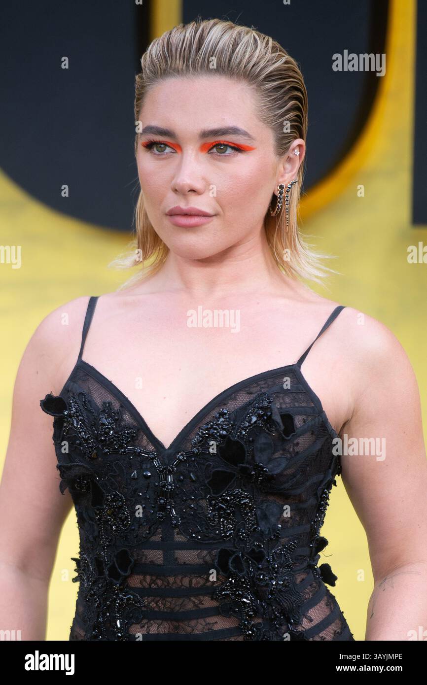 London, UK. 22 Apr, 2025. Pictured: Florence Pugh attends The European ...