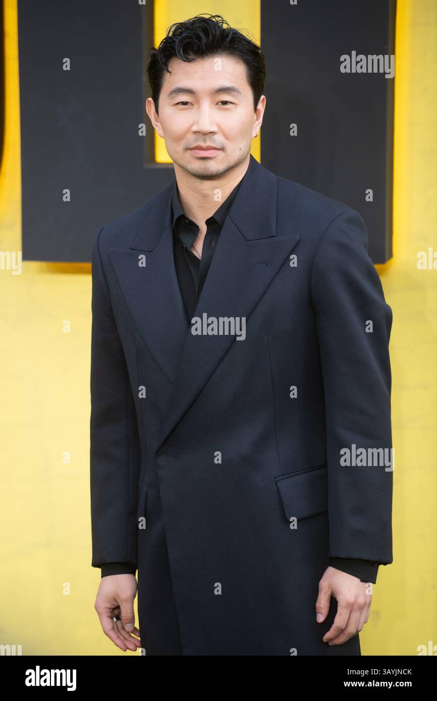 London, UK. 22 Apr, 2025. Pictured: Simu Liu attends The European ...
