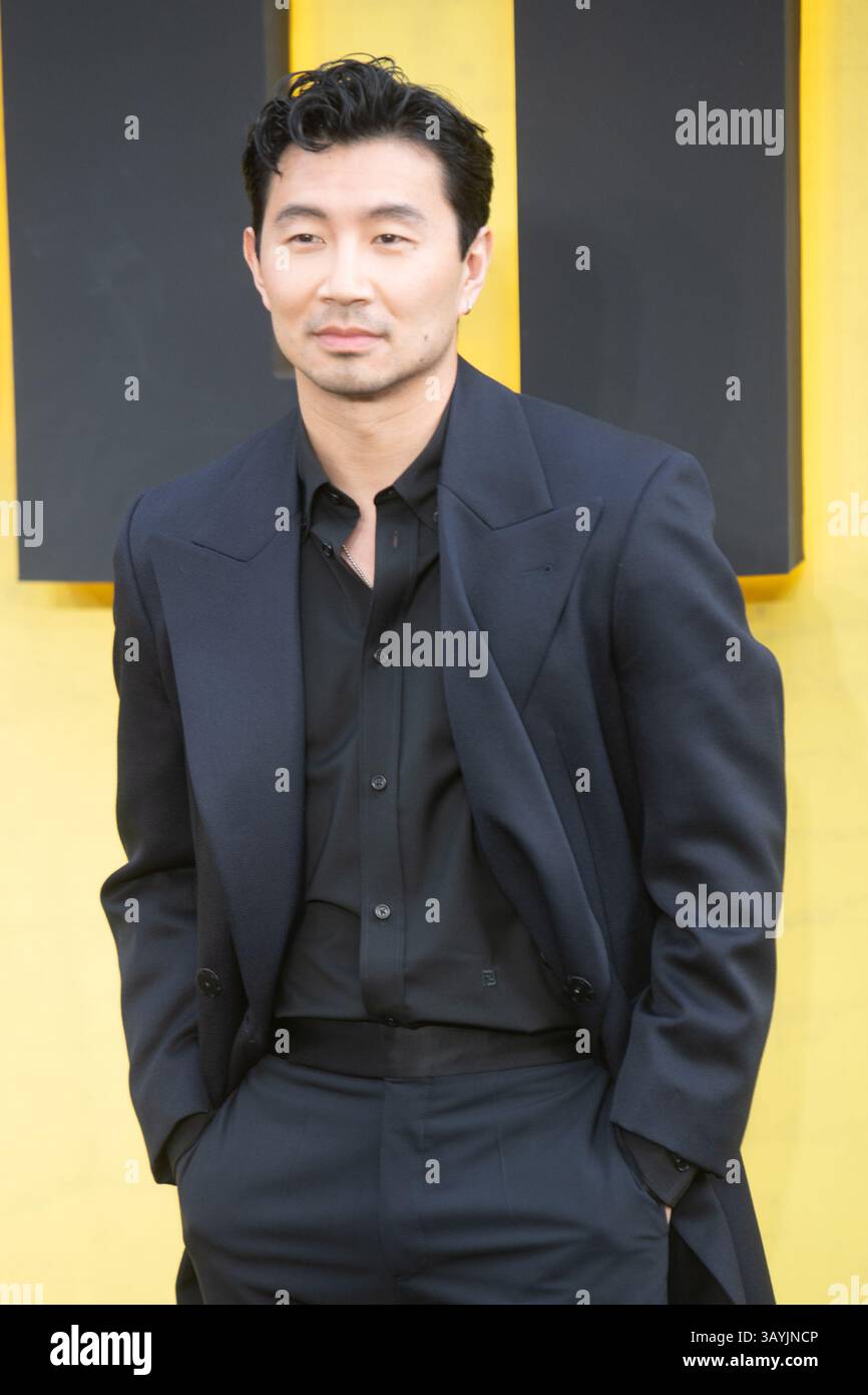 London, UK. 22 Apr, 2025. Pictured: Simu Liu attends The European ...