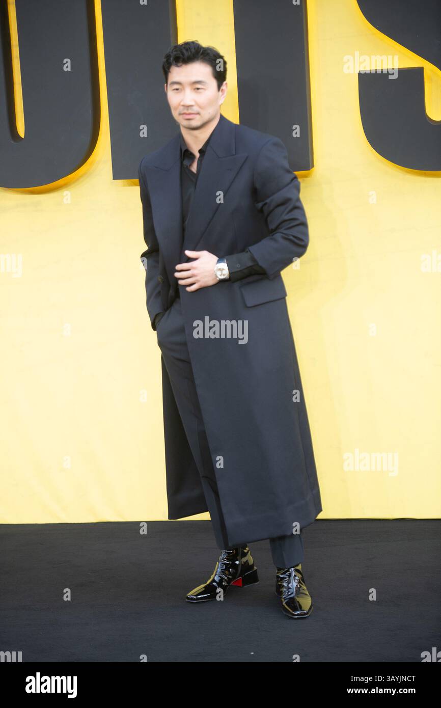 London, UK. 22 Apr, 2025. Pictured: Simu Liu attends The European ...