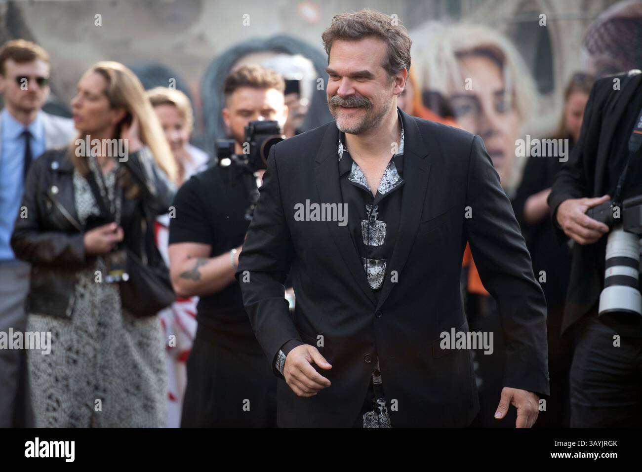 London, UK. 22 Apr, 2025. Pictured: David Harbour attends The European ...