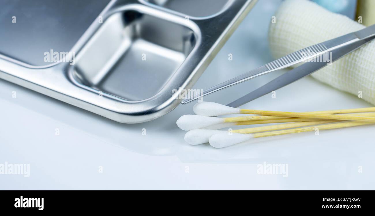 Sterile wound care dressing kit for medical professionals, featuring ...
