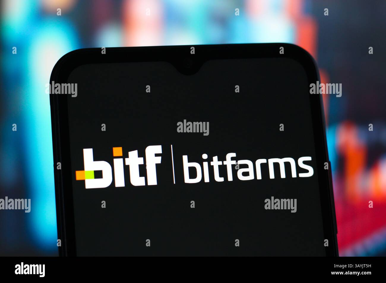 Bitfarms logo hi-res stock photography and images - Alamy