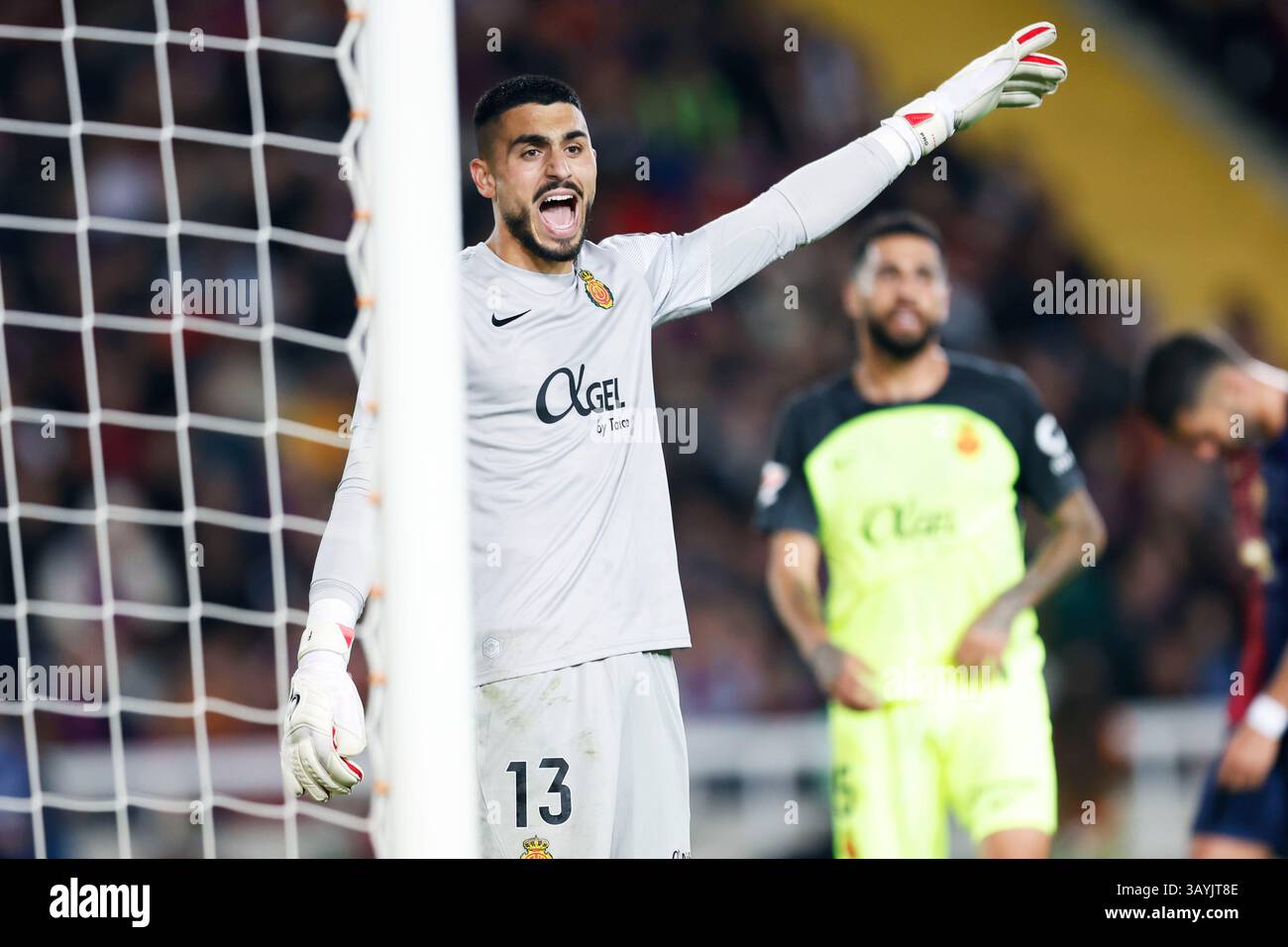 Barcelona, Spain. Credit: D. 22nd Apr, 2025. Leonardo Roman Riquelme (Mallorca) Football/Soccer ...