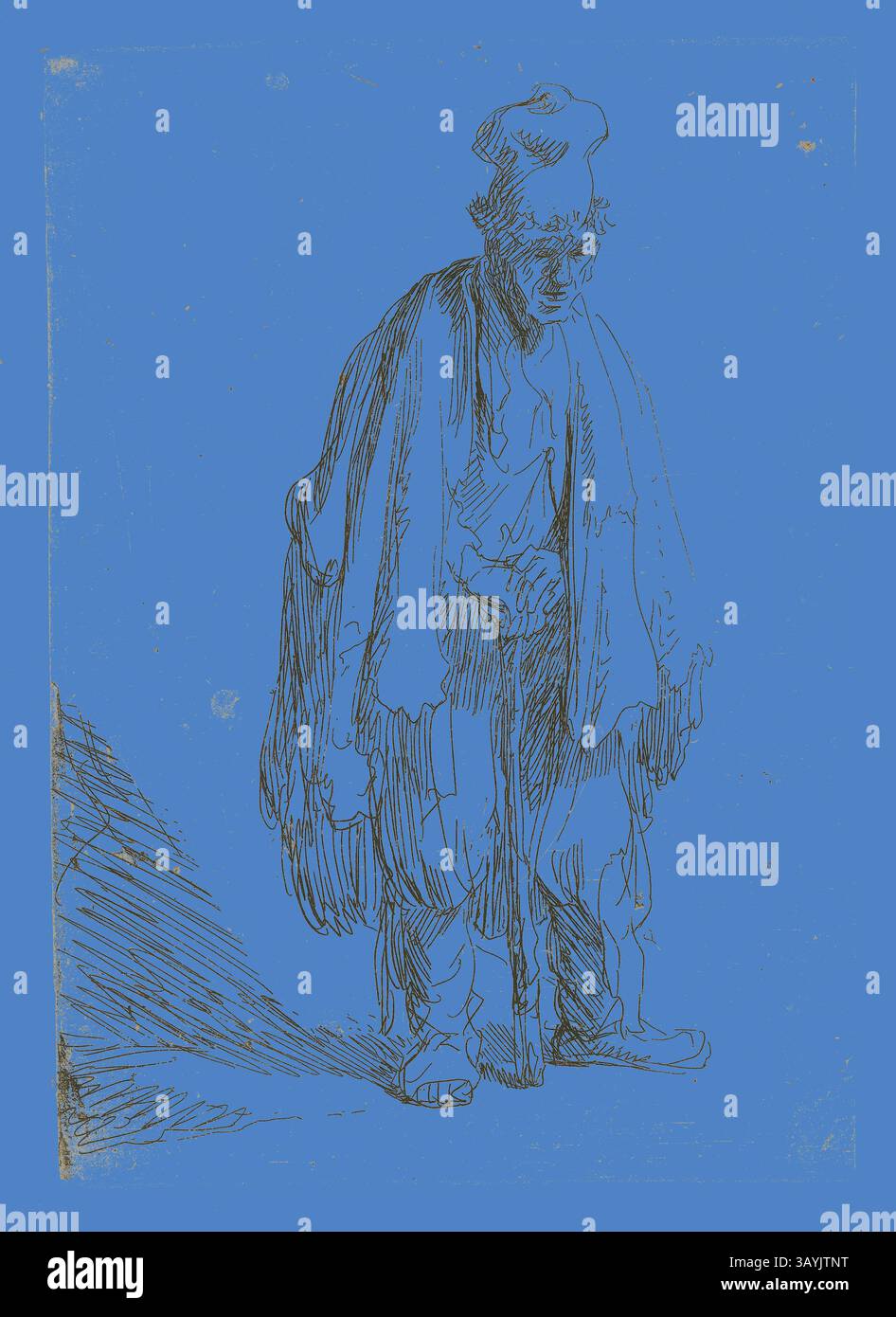 Elderly figure stands hi-res stock photography and images - Alamy