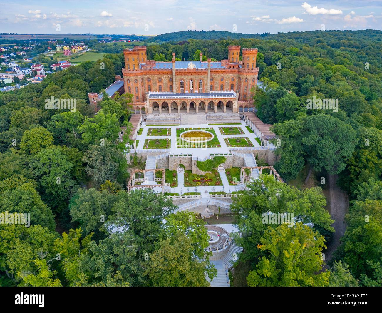 The Palace of Marianna of Orange in Kamieniec Zabkowicki, Poland.IMAGE ...