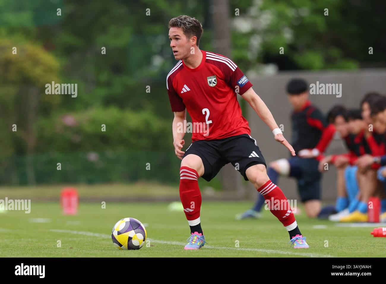 Chiba, Japan. 22nd Apr, 2025. Justin Honma (U-22 J.League) Football/Soccer : JFA/J.League Post ...