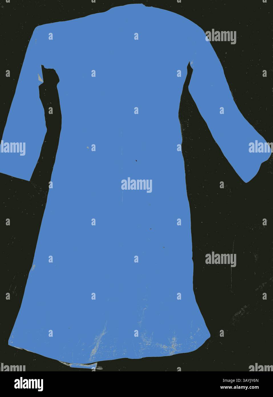 Flowing dark garment stands hi-res stock photography and images - Alamy