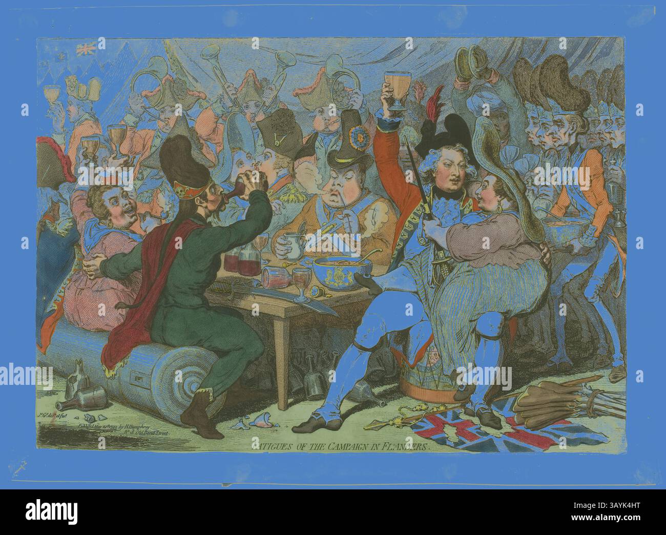 Crowd of soldiers engages in animated conversation hi-res stock ...