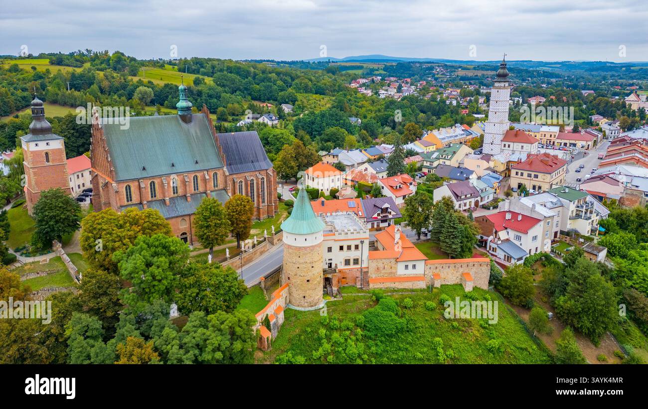 Panorama view of Biecz, PolandIMAGE Stock Photo - Alamy