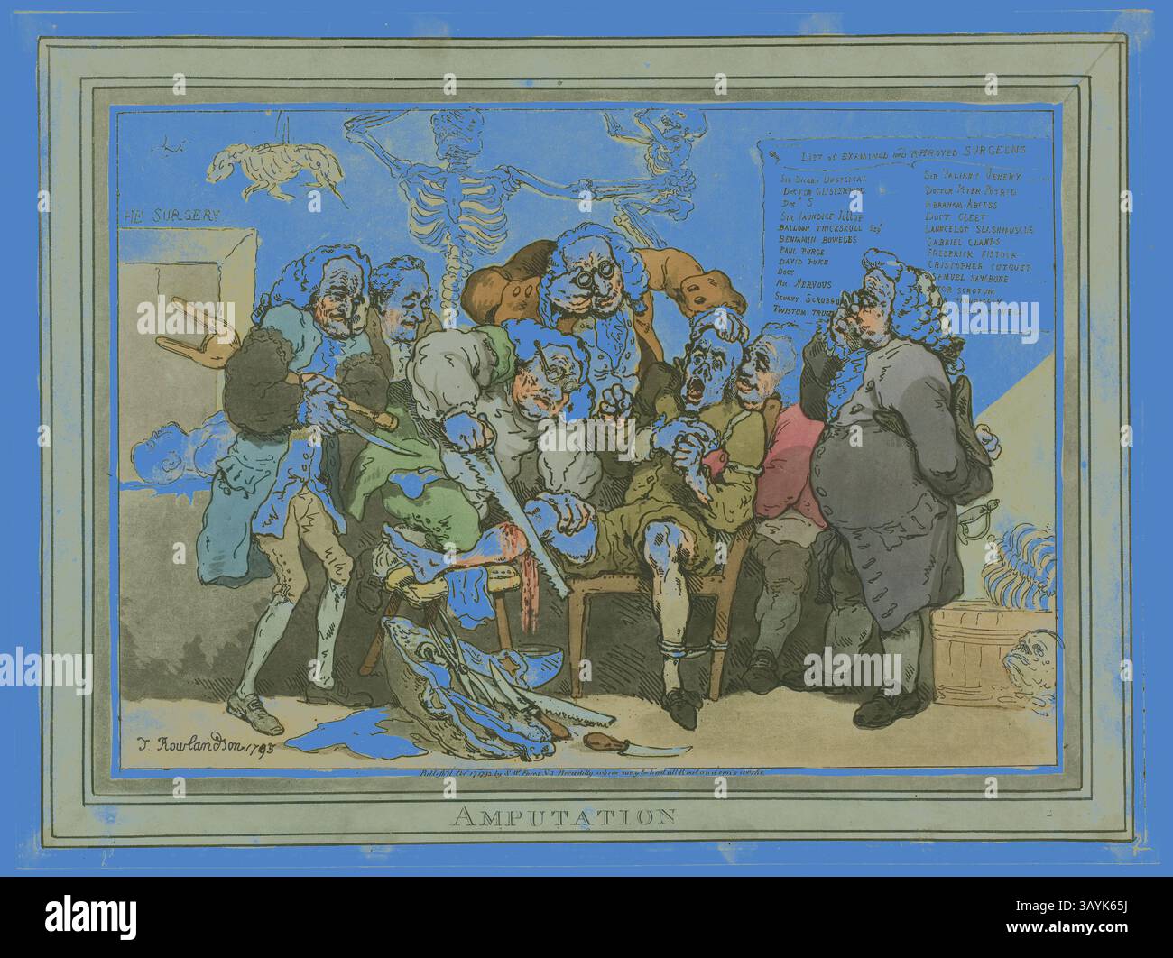 Group of 18th century surgeons hi-res stock photography and images - Alamy