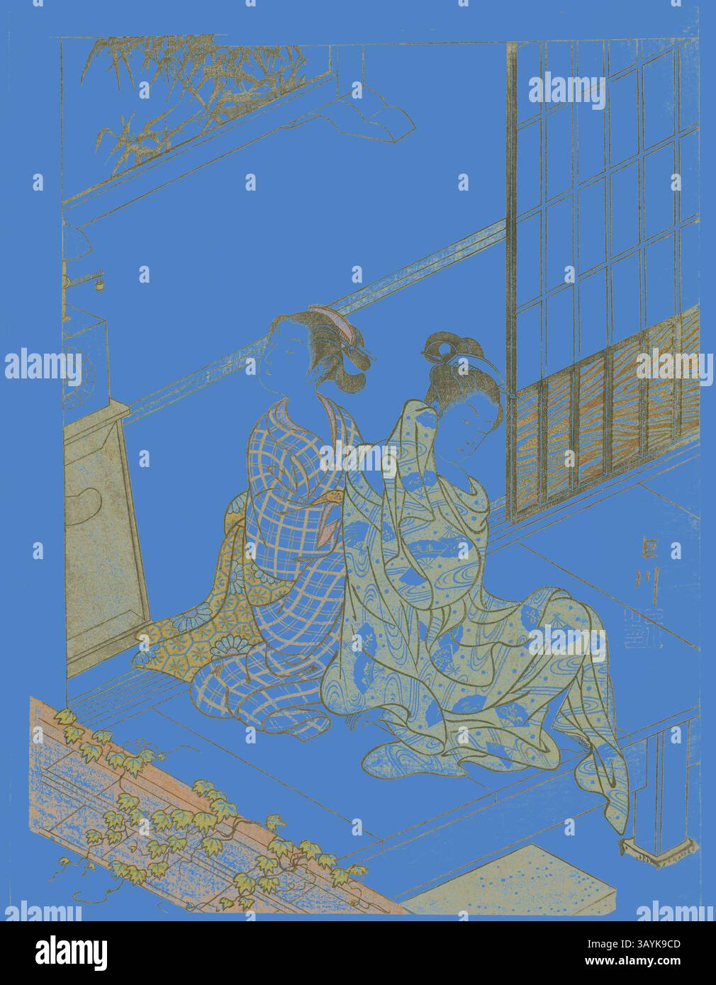 Elements of traditional japanese architecture visible in hi-res stock ...