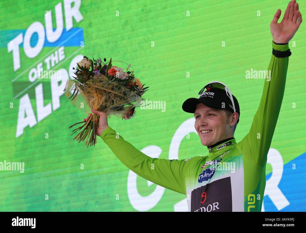 22nd April 2025, Vipiteno - Racines, Italy; UCI Tour of the Alps Road ...