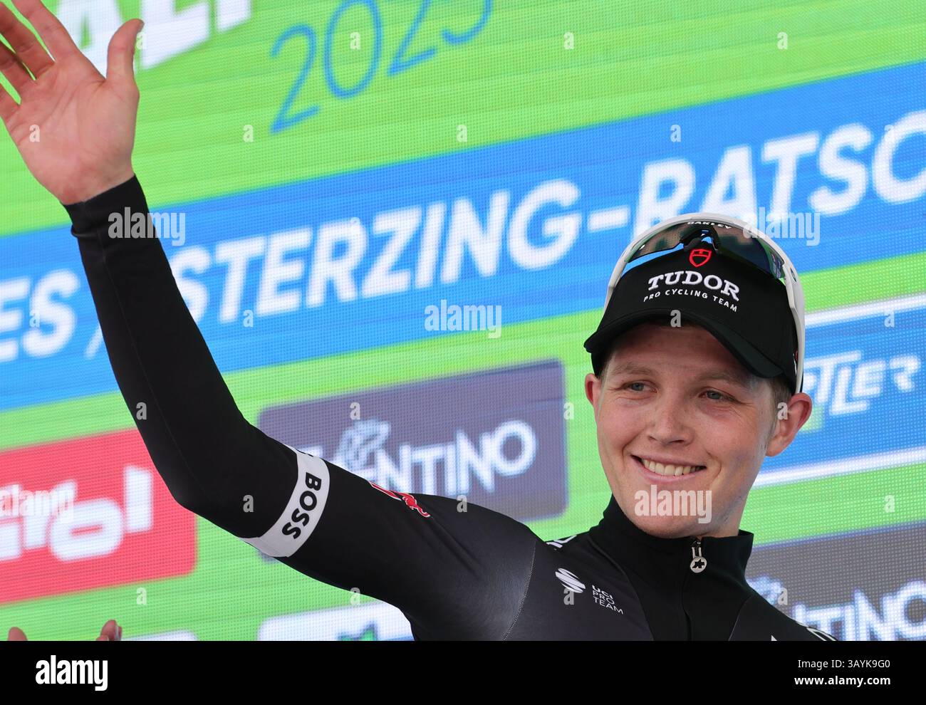 22nd April 2025, Vipiteno - Racines, Italy; UCI Tour of the Alps Road ...