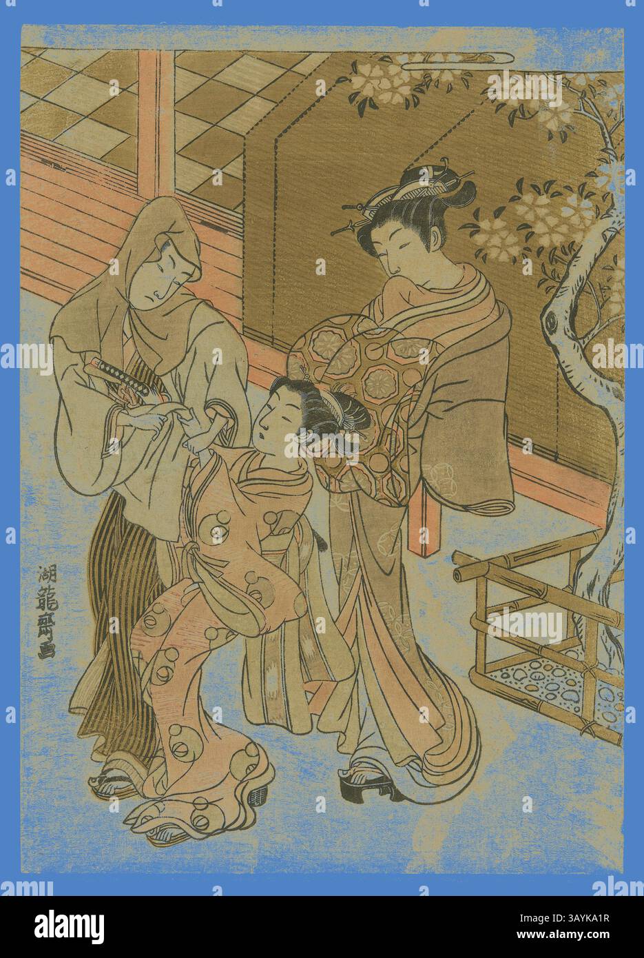 Setting features traditional japanese architecture hi-res stock ...