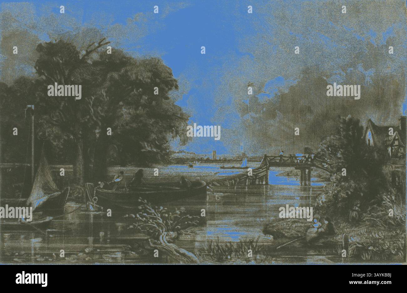 Paper boats floating on river hi-res stock photography and images - Alamy