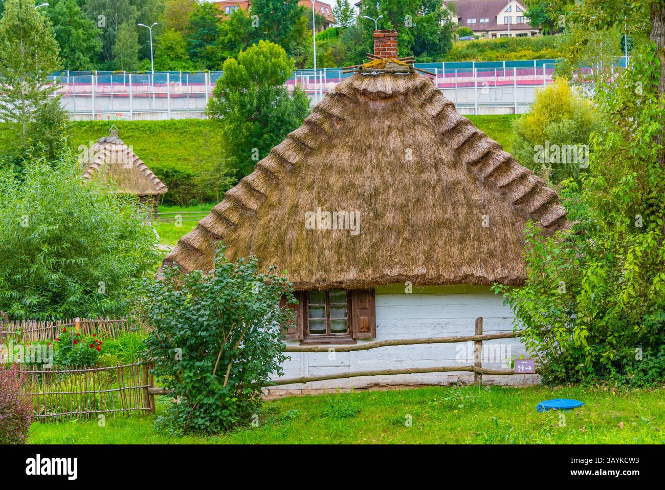 Historical house at Lublin Village Open Air Museum in Poland.IMAGE ...