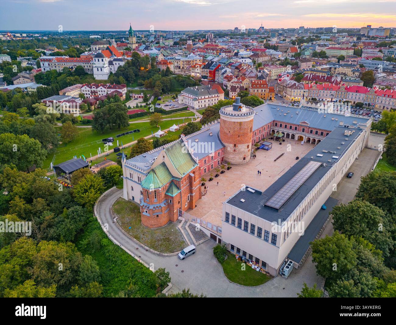 National museum at the Lublin castle in Poland.IMAGE Stock Photo - Alamy