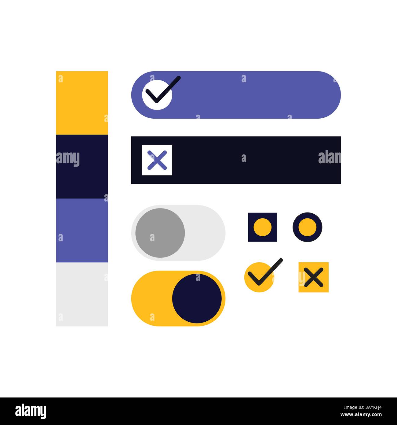 Swipe button icon ui Cut Out Stock Images & Pictures - Alamy