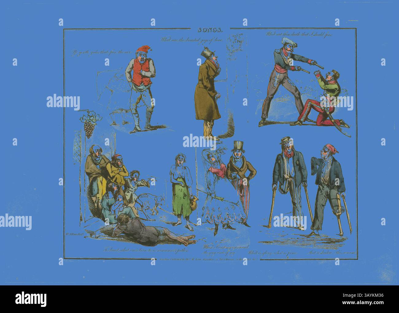 Various characters in comical settings hi-res stock photography and ...