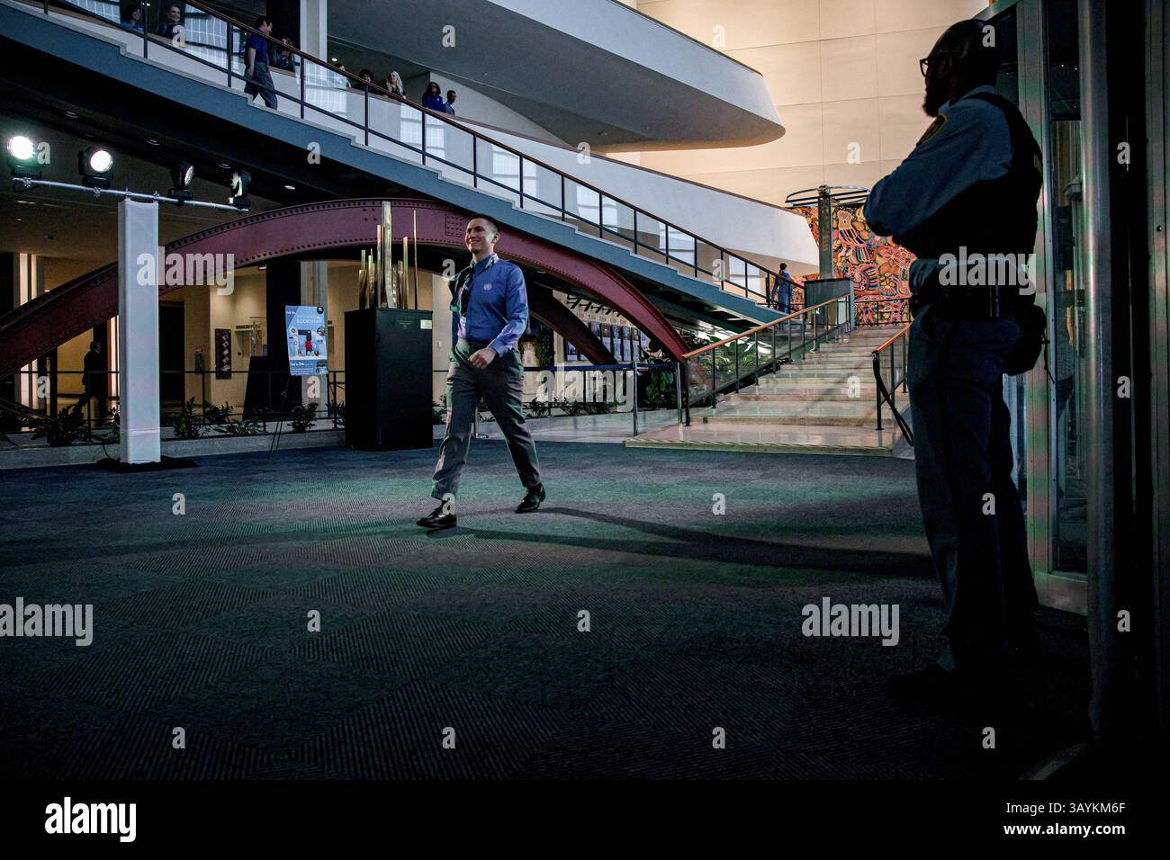 New York, New York, USA. 22nd Apr, 2025. The UNHQ held a fashion show ...