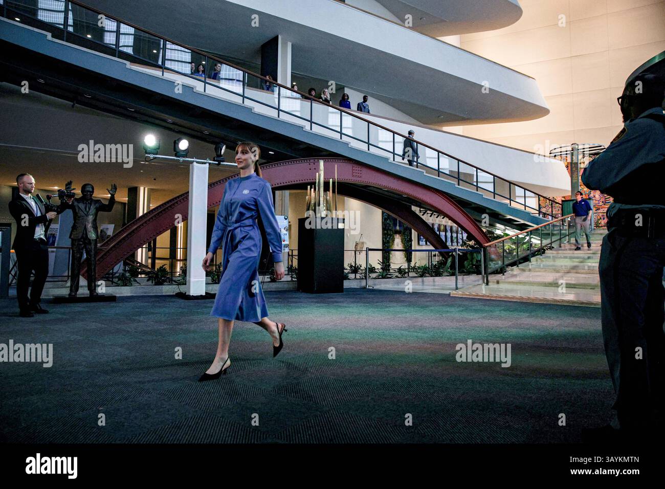 April 22, 2025, New York, New York, USA: The UNHQ held a fashion show ...