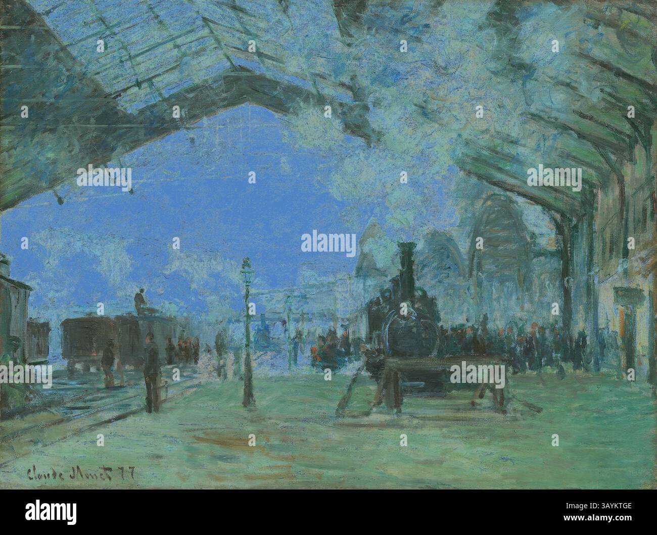 Lively bustling train station filled hi-res stock photography and ...