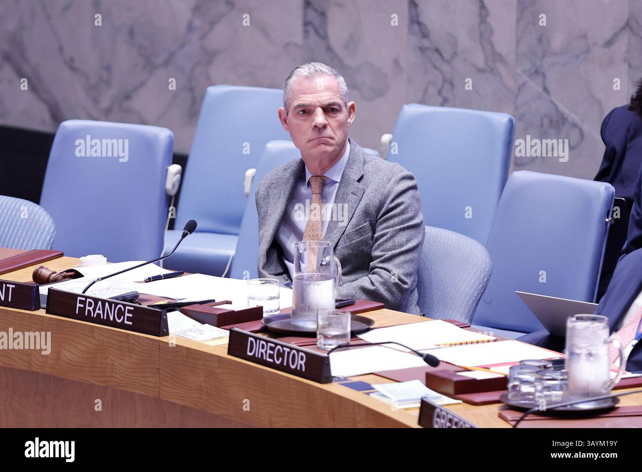 NEW YORK, NEW YORK - APRIL 22, 2025: Jerome Bonnafont, Permanent ...