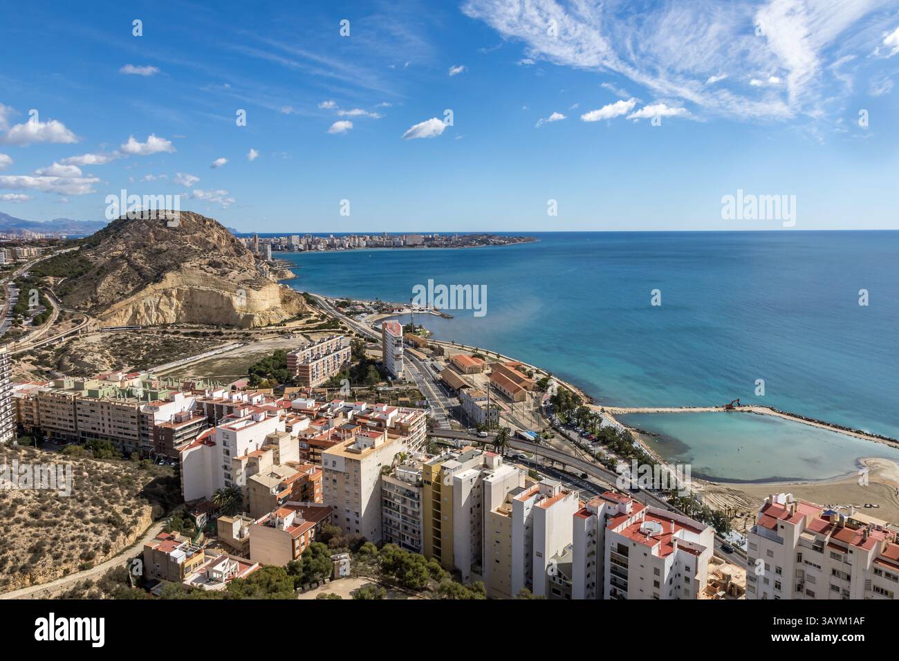 Alicante spain shoreline birds hi-res stock photography and images - Alamy