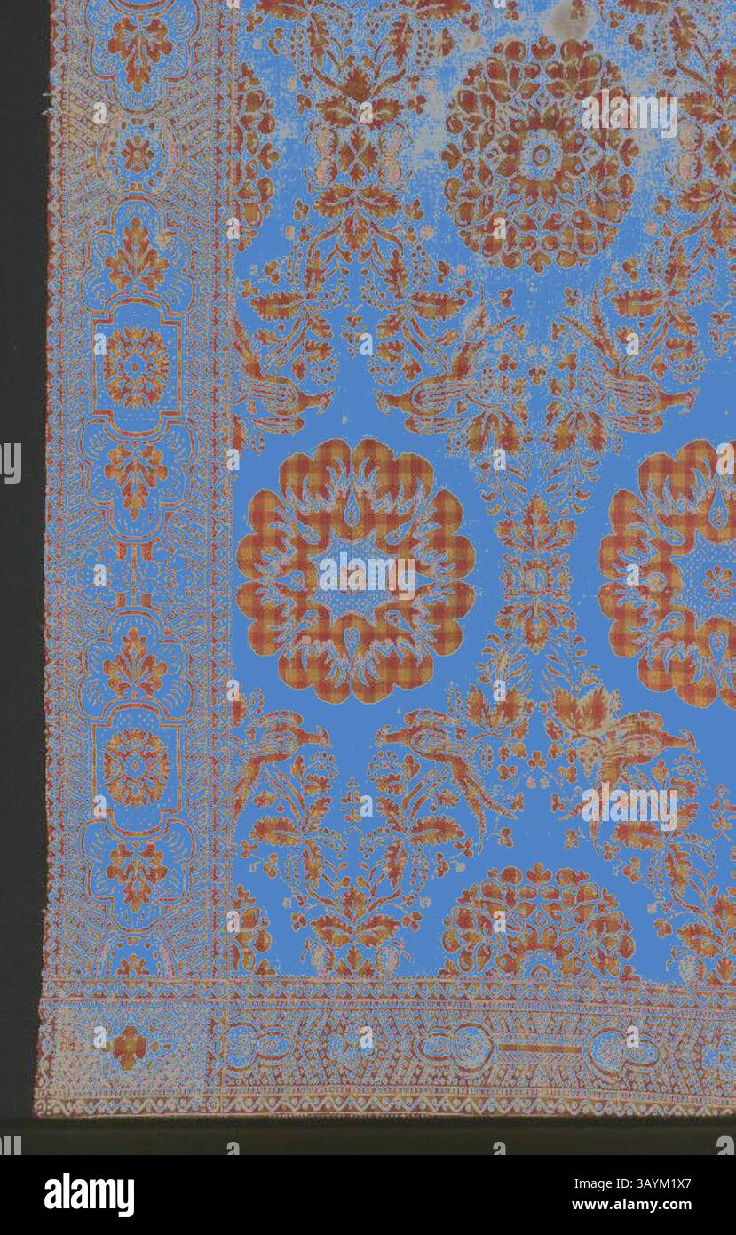 Ornate floral motifs in shades of orange hi-res stock photography and ...