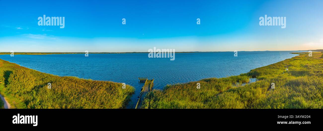 Leba lake in Slowinski national park in Poland.IMAGE Stock Photo - Alamy