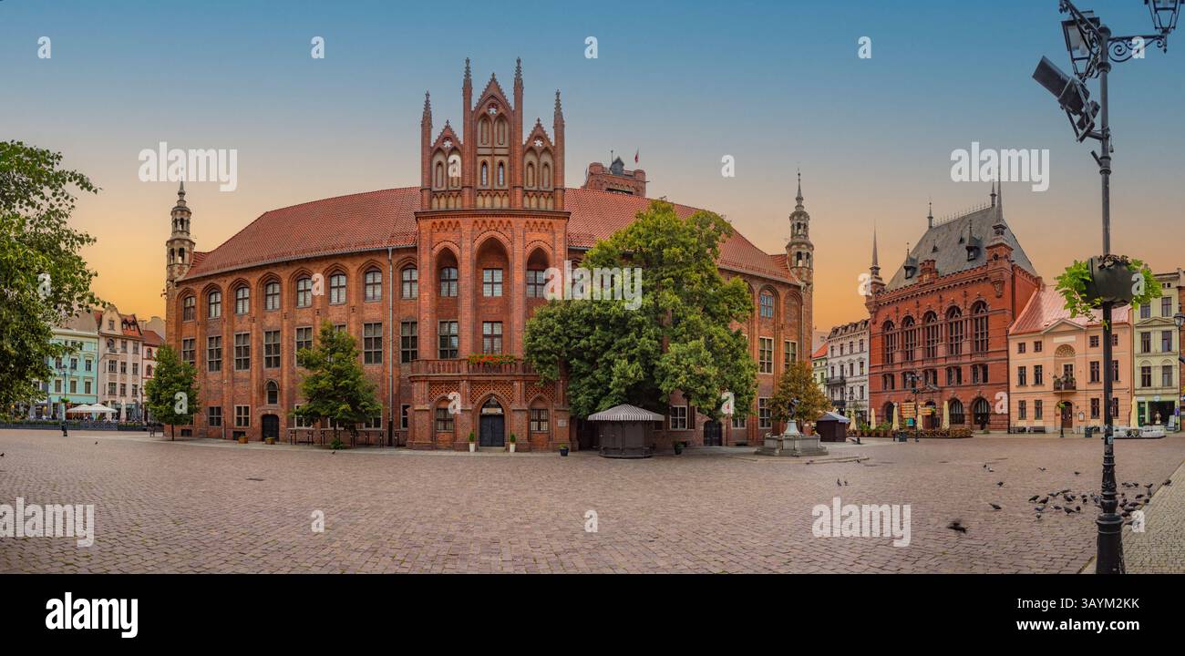 Regional Museum in Torun at the Old Town Hall, Poland.IMAGE Stock Photo ...
