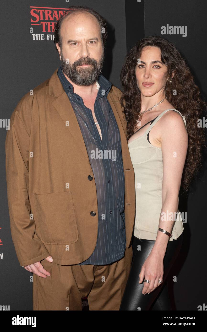 New York, USA. 22nd Apr, 2025. Brett Gellman and Ari Dayan attend the ...