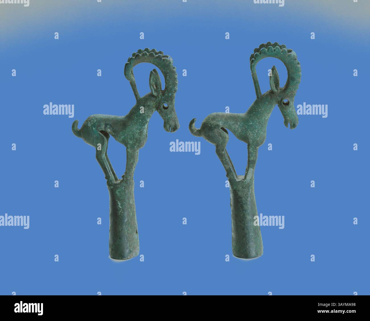 Stylized figurines of goats hi-res stock photography and images - Alamy