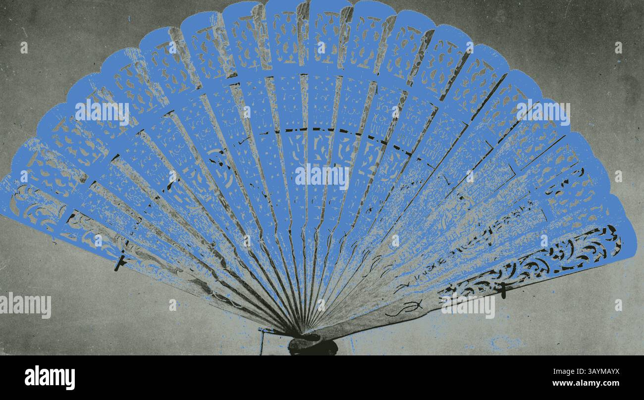 Ornate fan displays hi-res stock photography and images - Alamy