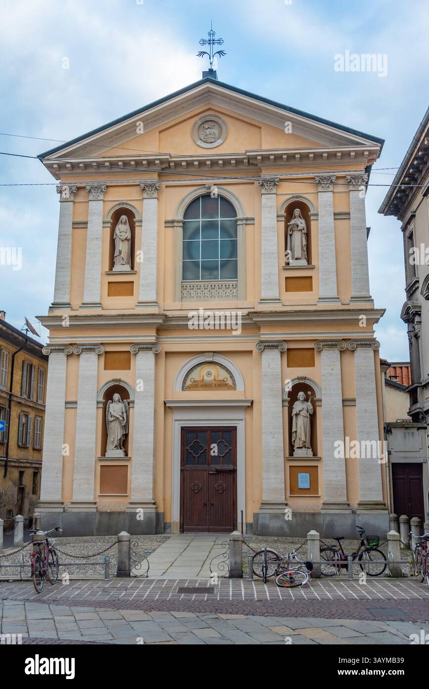 Church of St. Mary Magdalene and St. Teresa in Monza, Italy.IMAGE Stock ...