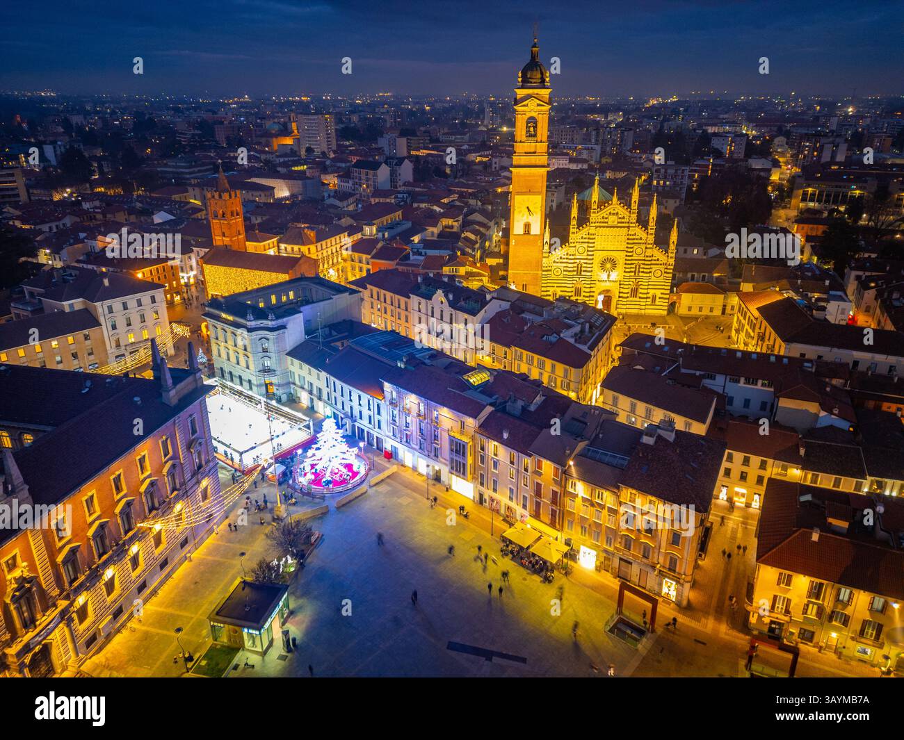Monza aerial view hi-res stock photography and images - Alamy