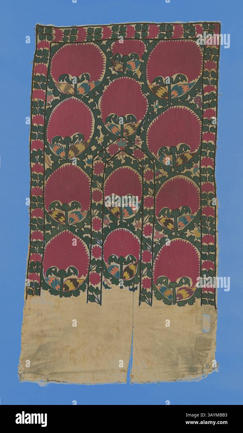 Repeating motifs of large floral shapes hi-res stock photography and ...