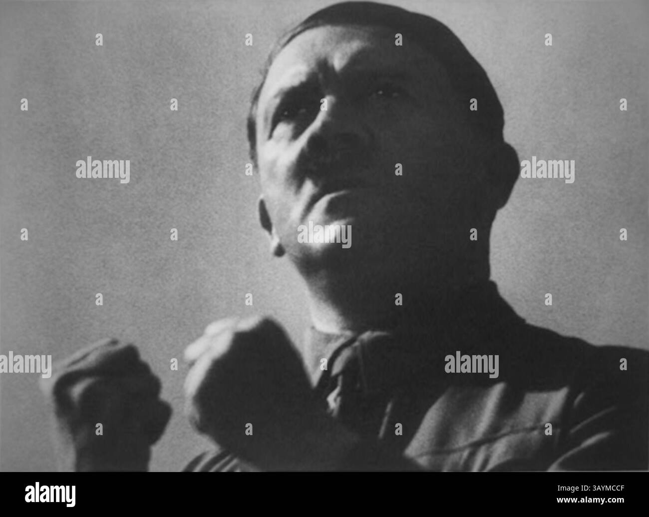 Adolf Hitler delivering an address in Nuremberg, 1934 Stock Photo - Alamy
