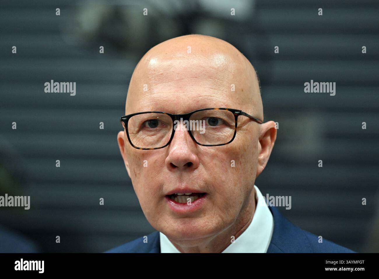 Perth, Australia. 23rd Apr, 2025. Leader of the Opposition Peter Dutton ...